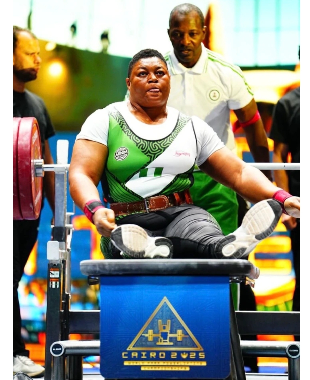 Nigeria s Para Powerlifting Star Breaks World Record Secures Fourth Nigeria s Para Powerlifting Star Breaks World Record Secures Fourth
